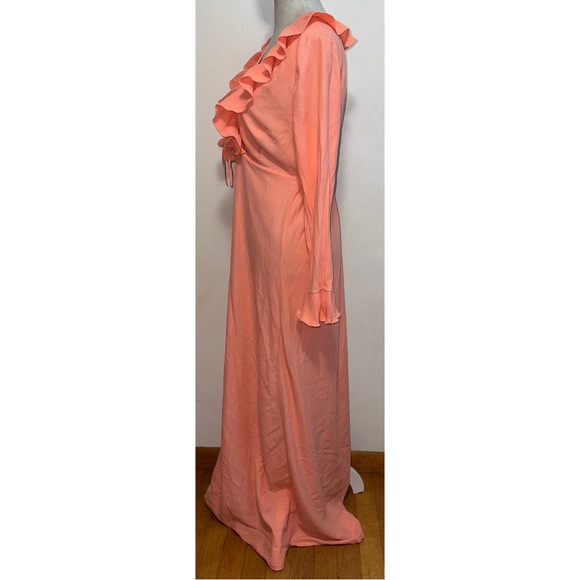 Vintage | Intimates & Sleepwear | Vintage Fuzzy Peach Nightgown | Poshmark